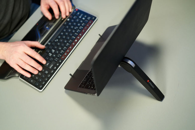 Contour Laptop Stand - based on the Cricket stand